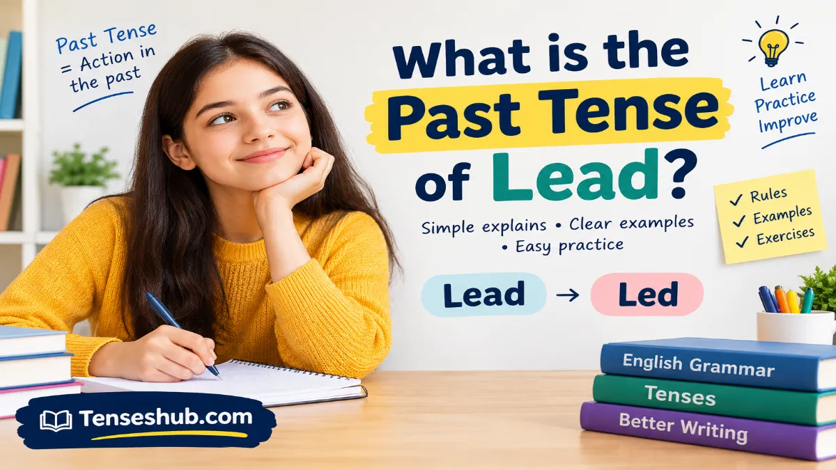 What Is the Past Tense of Lead? Learn Led With Easy Examples 2026